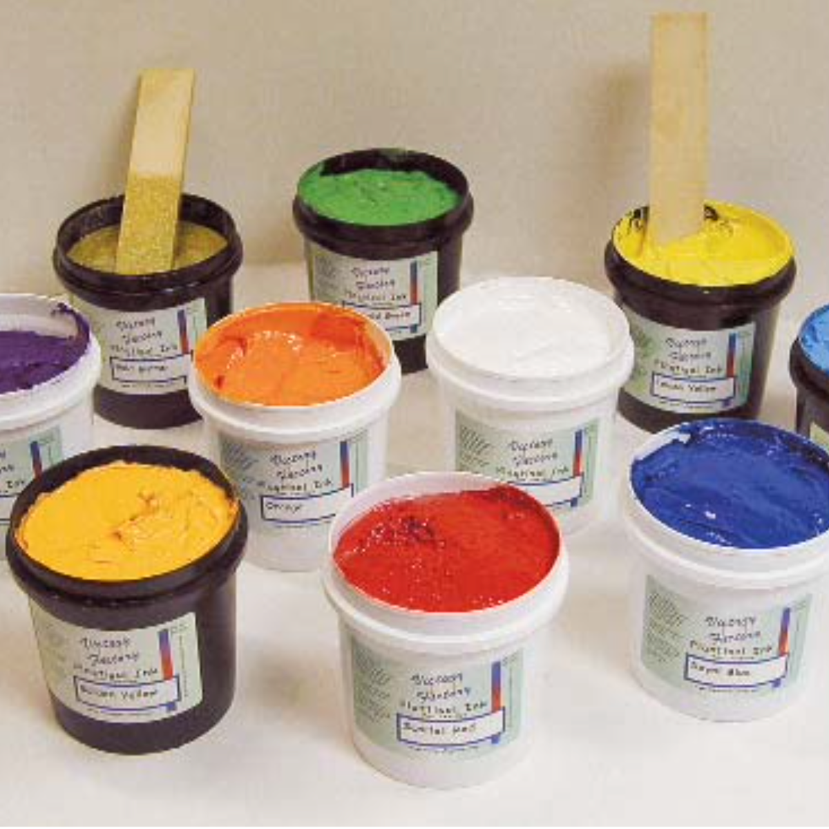 Plastisol Inks – Victory Screen Factory