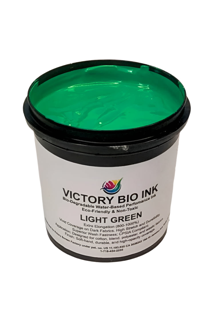Light Green Victory Bio Ink Water Base – Victory Screen Factory