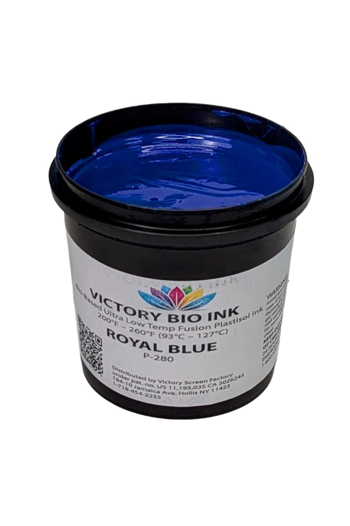 Royal Blue Victory Bio Ink Plastisol – Victory Screen Factory