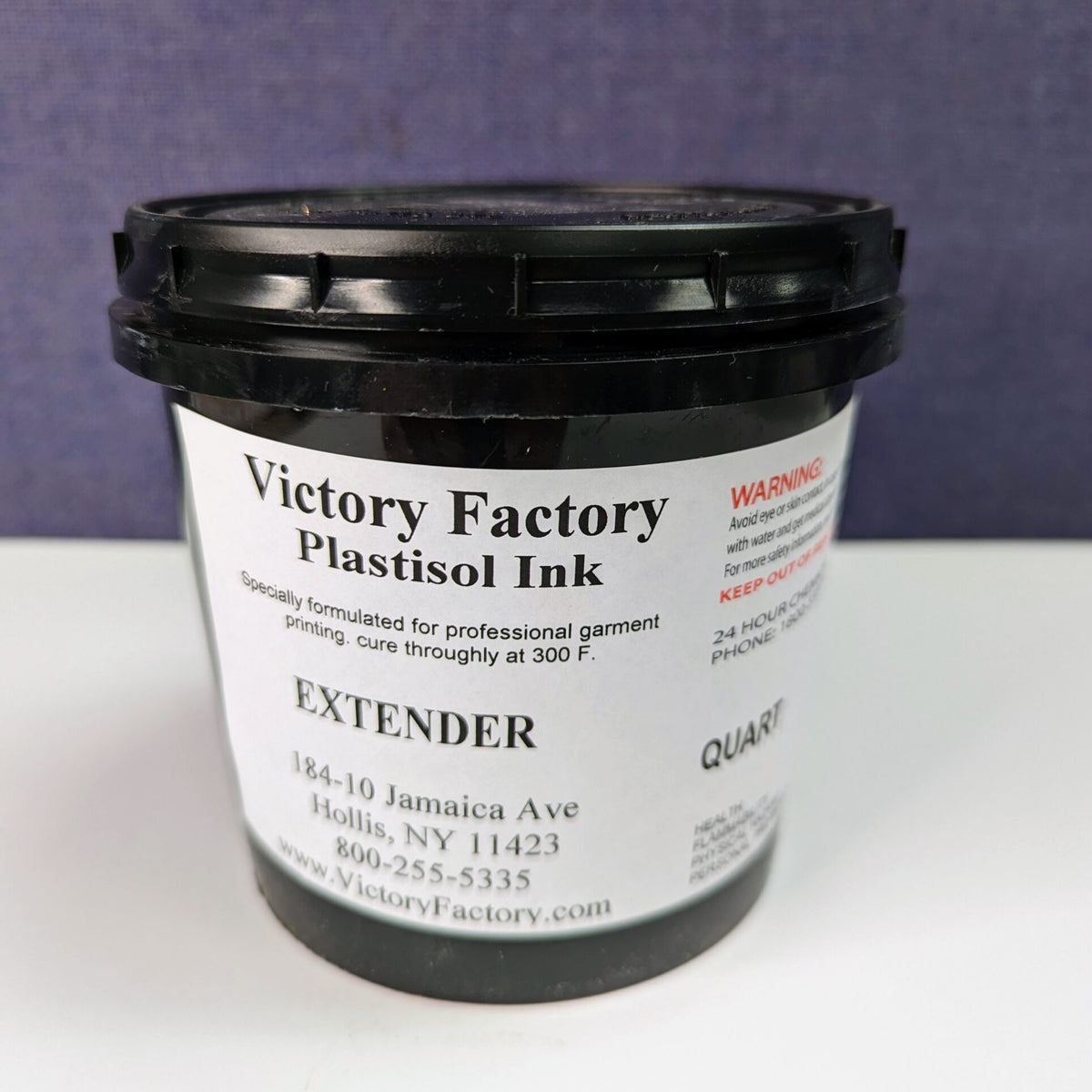 Victory Factory Plastisol Ink Extender – Victory Screen Factory
