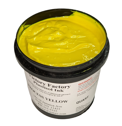 4 Color Process Yellow Plastisol Ink