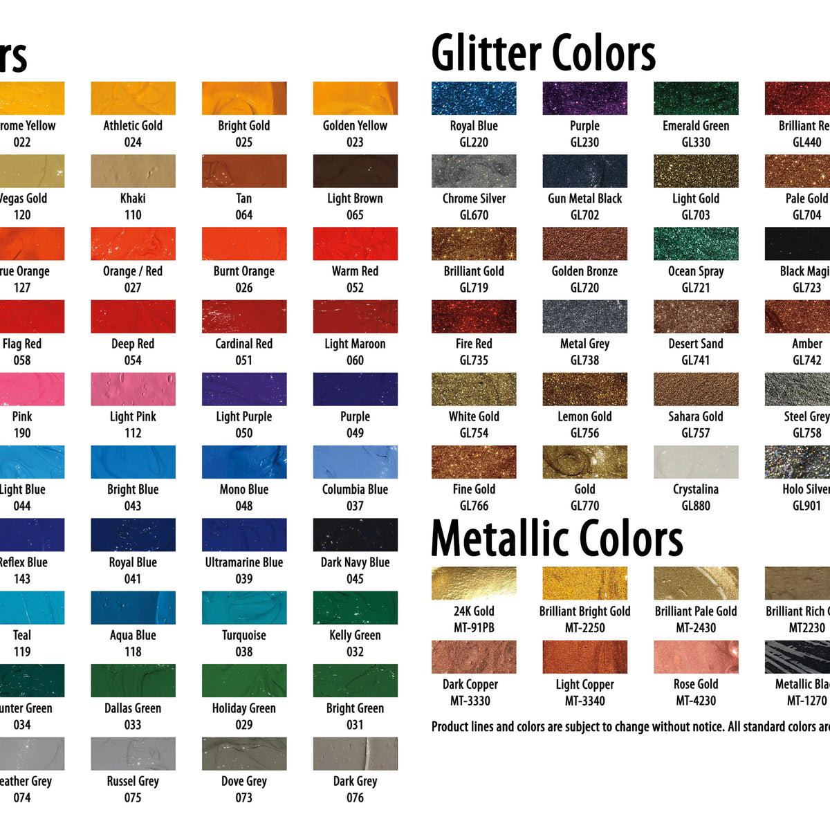 Metallic Gold – Victory Screen Factory